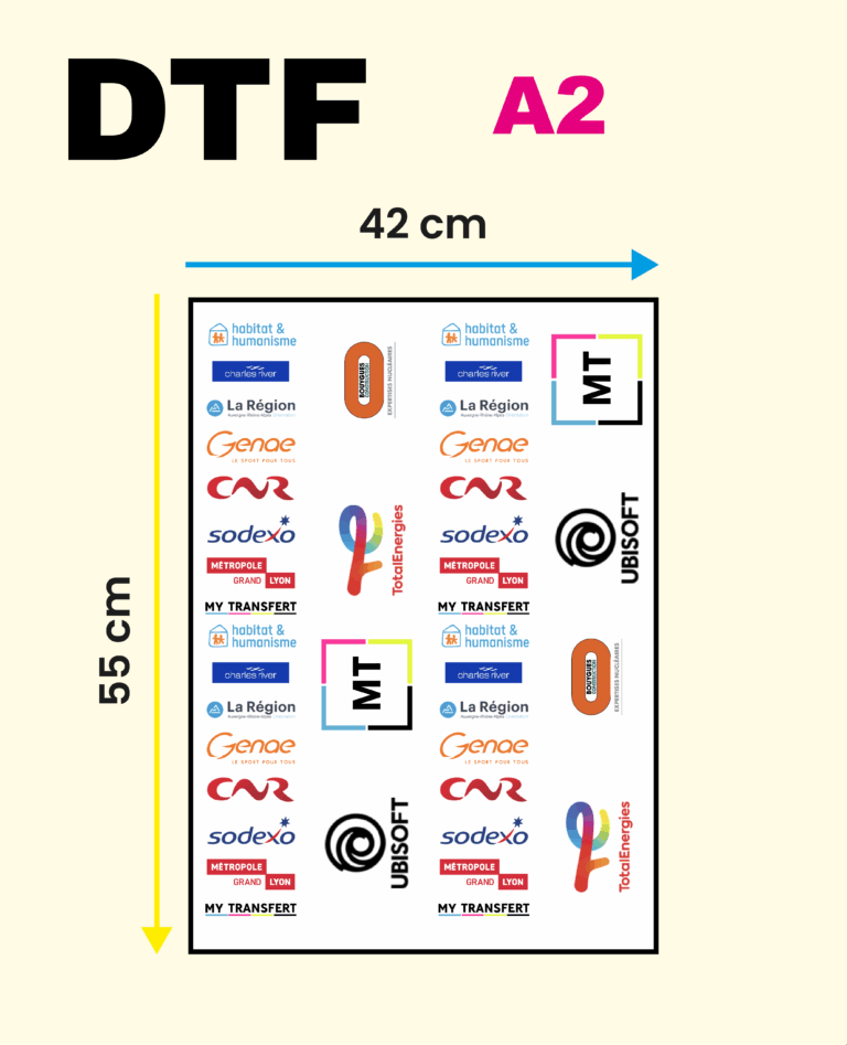 Impression DTF A2 - My transfert DTF